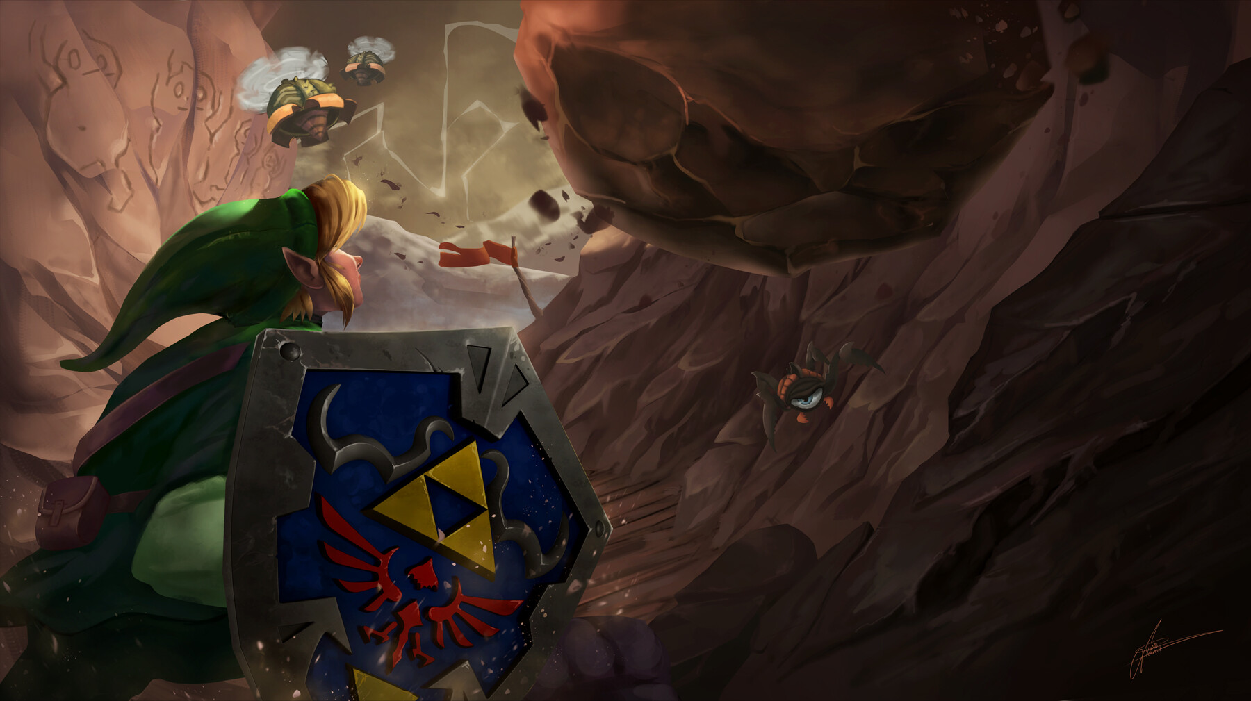 ArtStation - Death Mountain - Splash Art