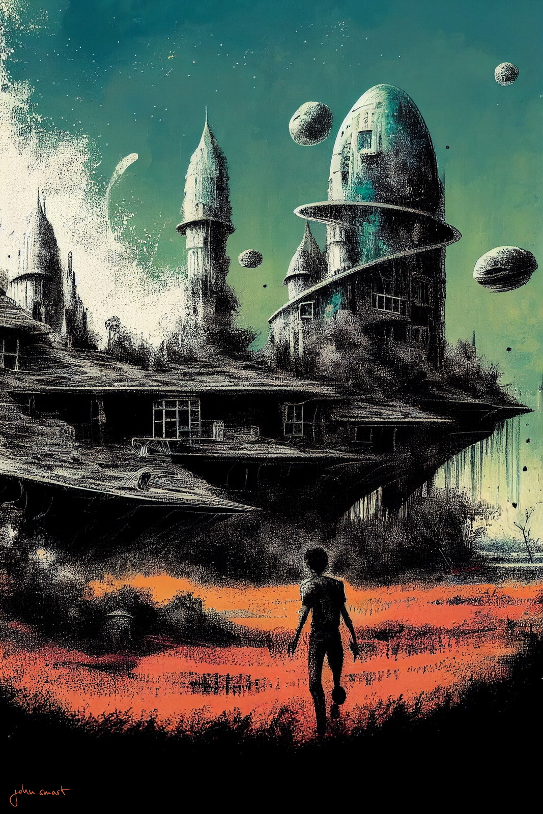 john smart - one of a hundred millions, john smart, midjourney_ai 2022