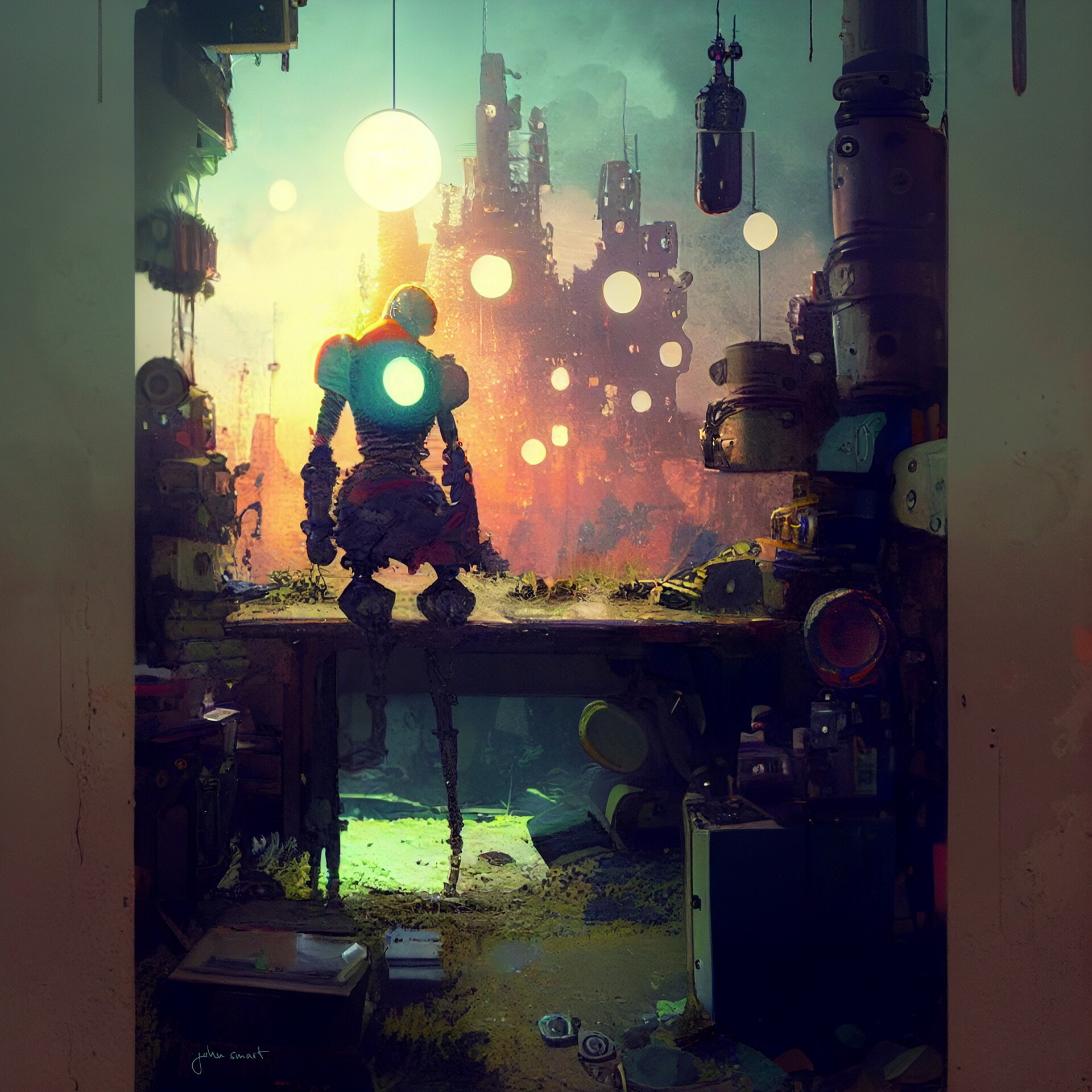 ArtStation - one of a hundred millions, john smart, midjourney_ai 2022