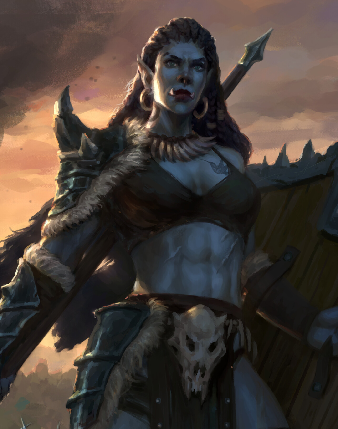 Ilya Vatutin - Half-Ork Barbarian