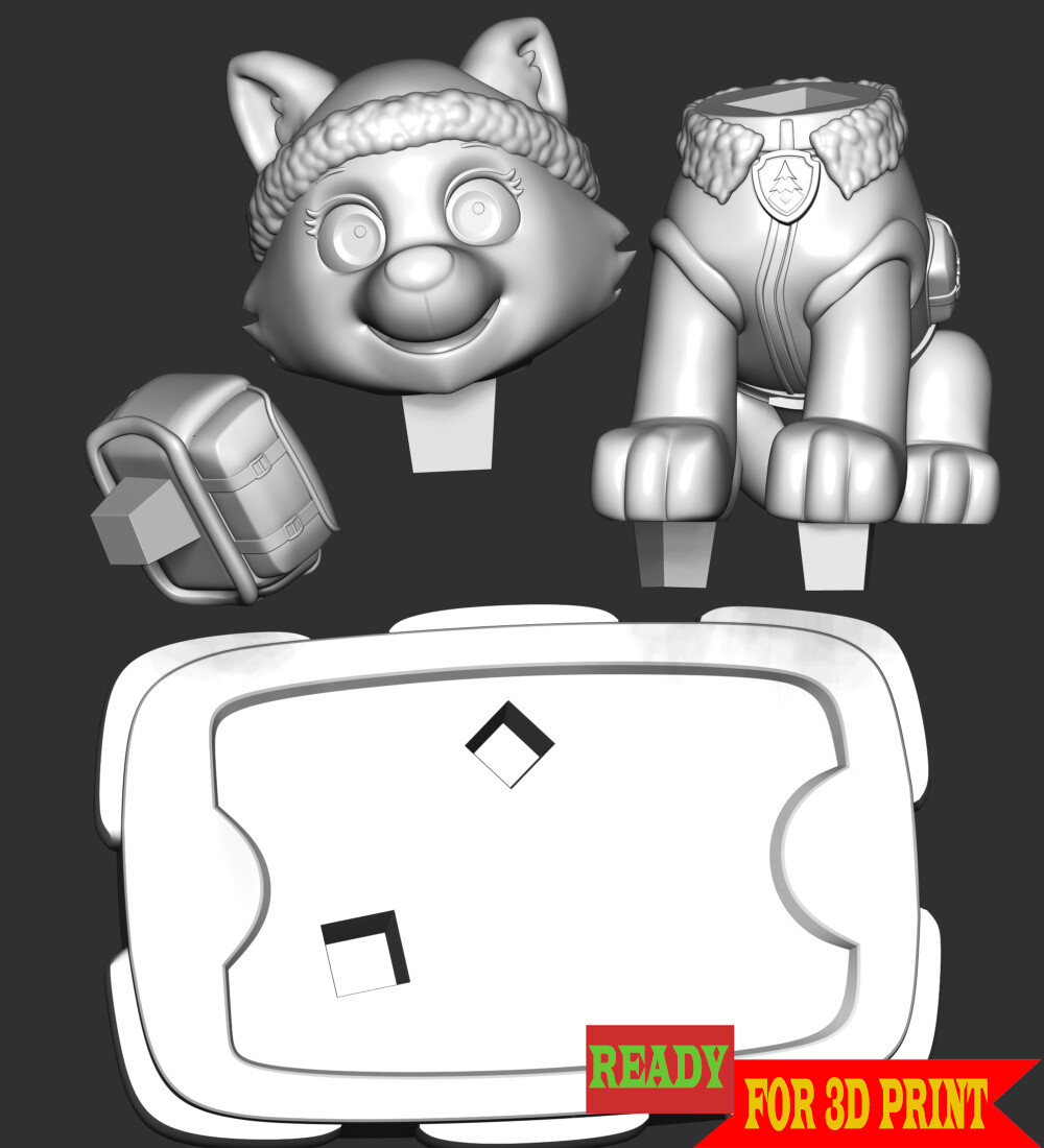 Bon Bon Art - Everest - Paw Patrol