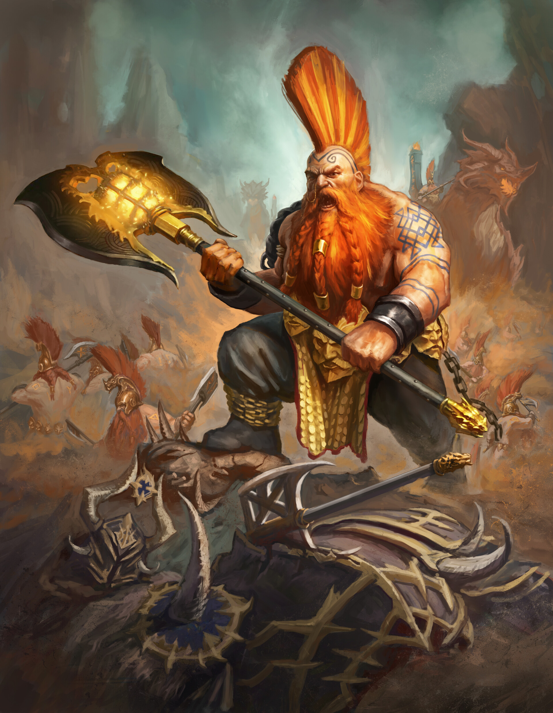 Gotrek, by 舍予 : r/ImaginaryDwarves