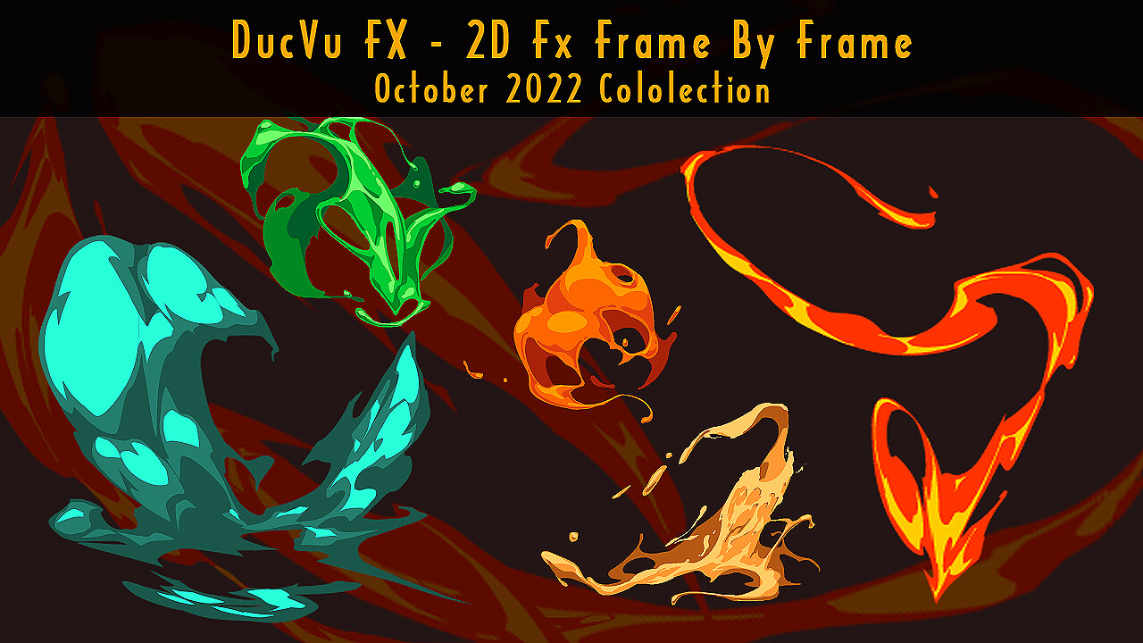 ArtStation - 2D Fx Animation and Sketches - October 2022
