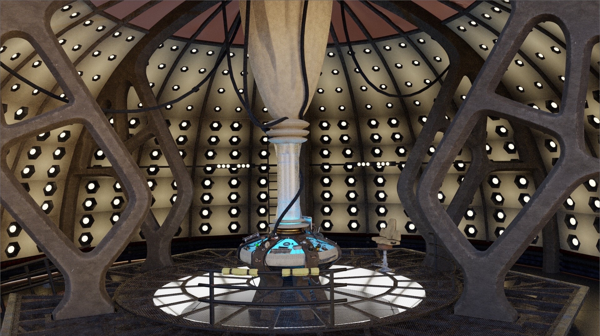 War Doctor Tardis Interior