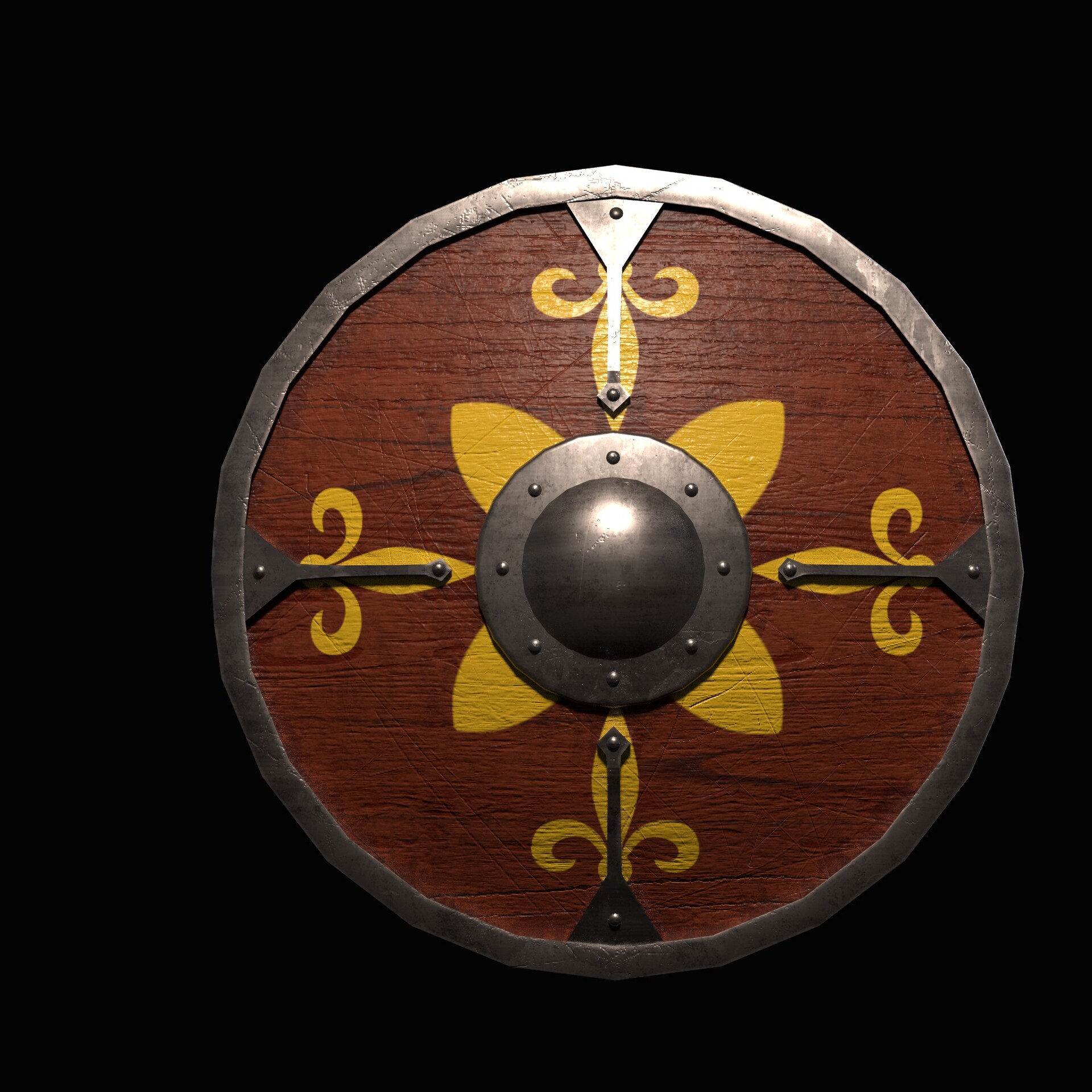 ArtStation - Low Poly Shield