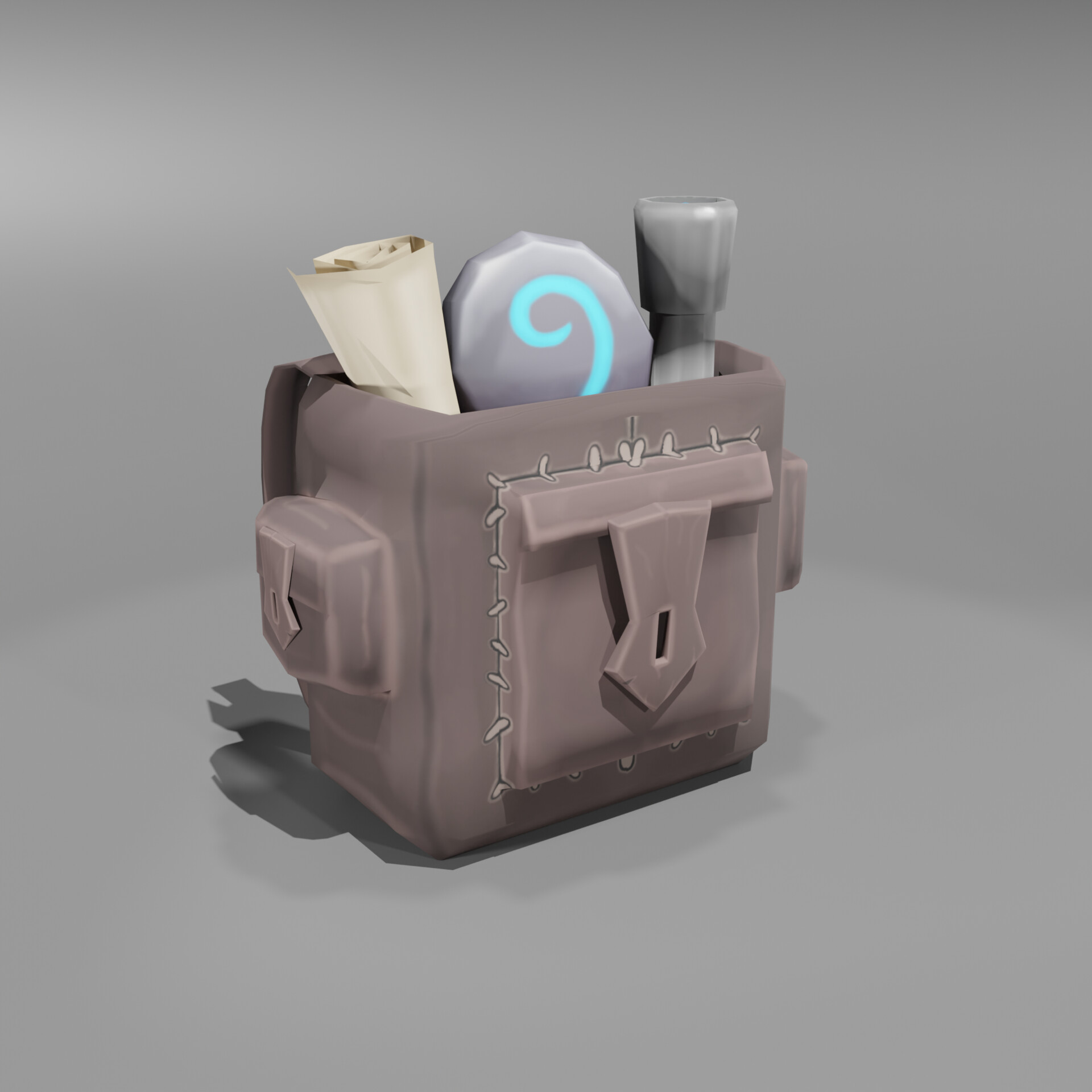 ArtStation - Adventure backpack
