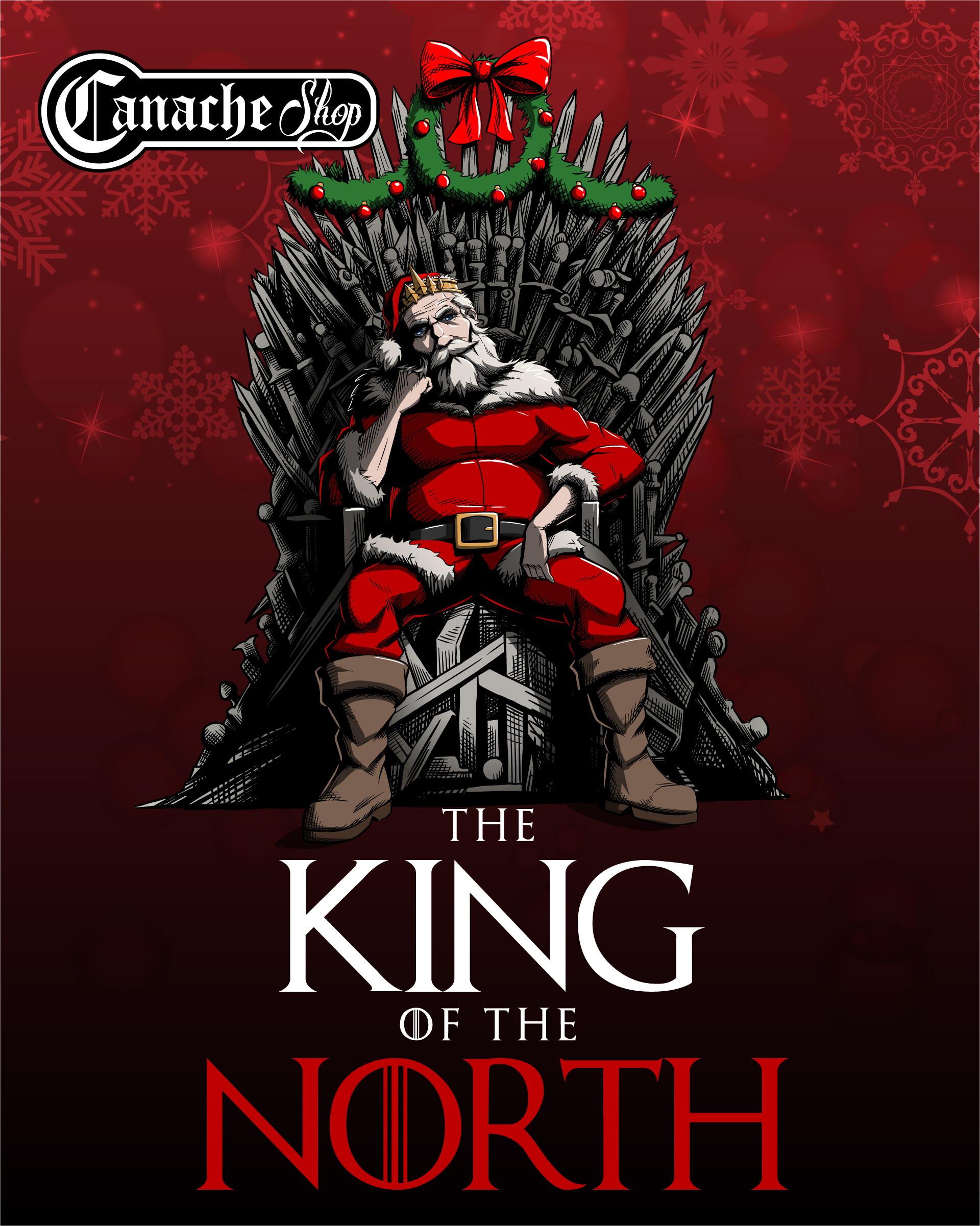 ArtStation - Santa the Real King of the North