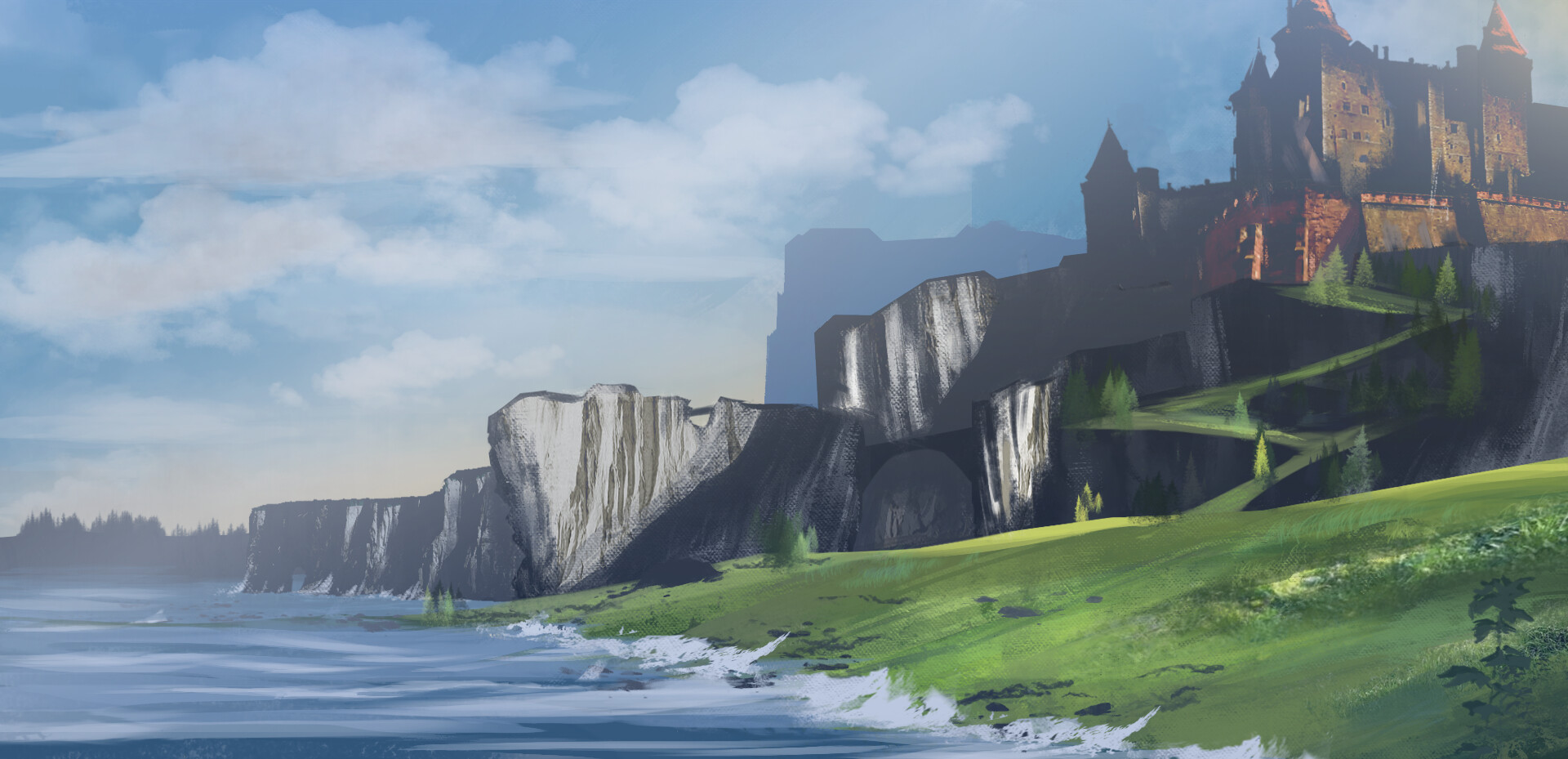 ArtStation - Castle Bay