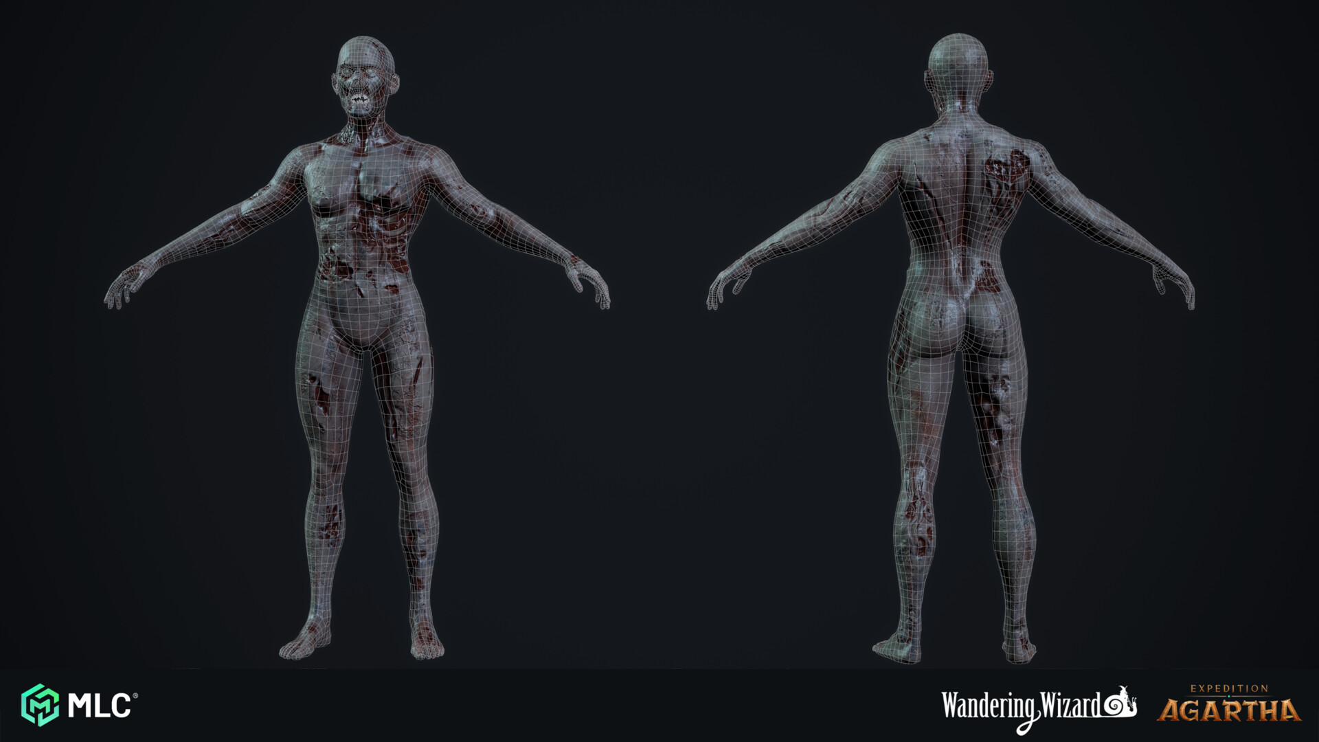 Andres Prados 3D - Agartha Zombies