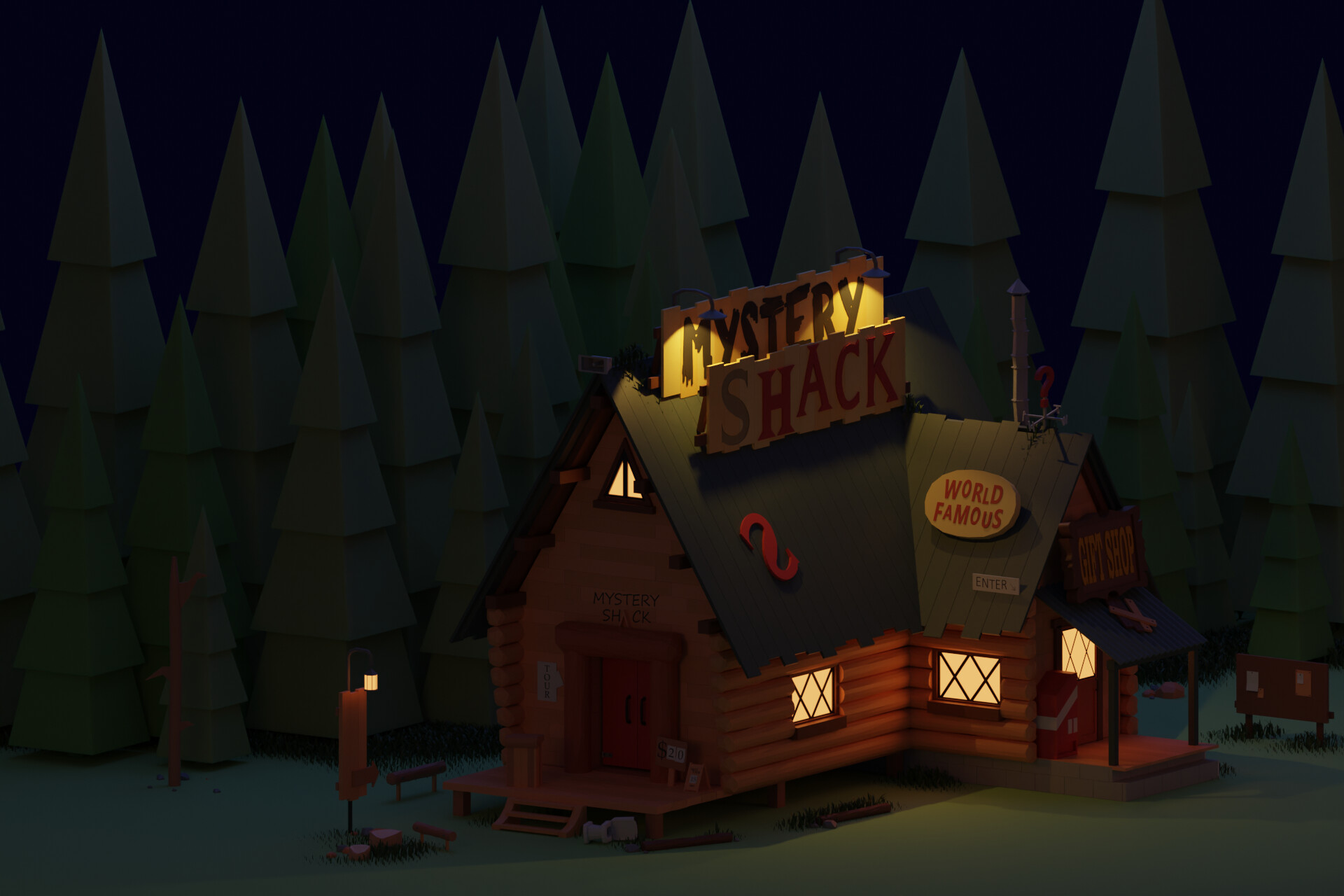 ArtStation - Mystery Shack