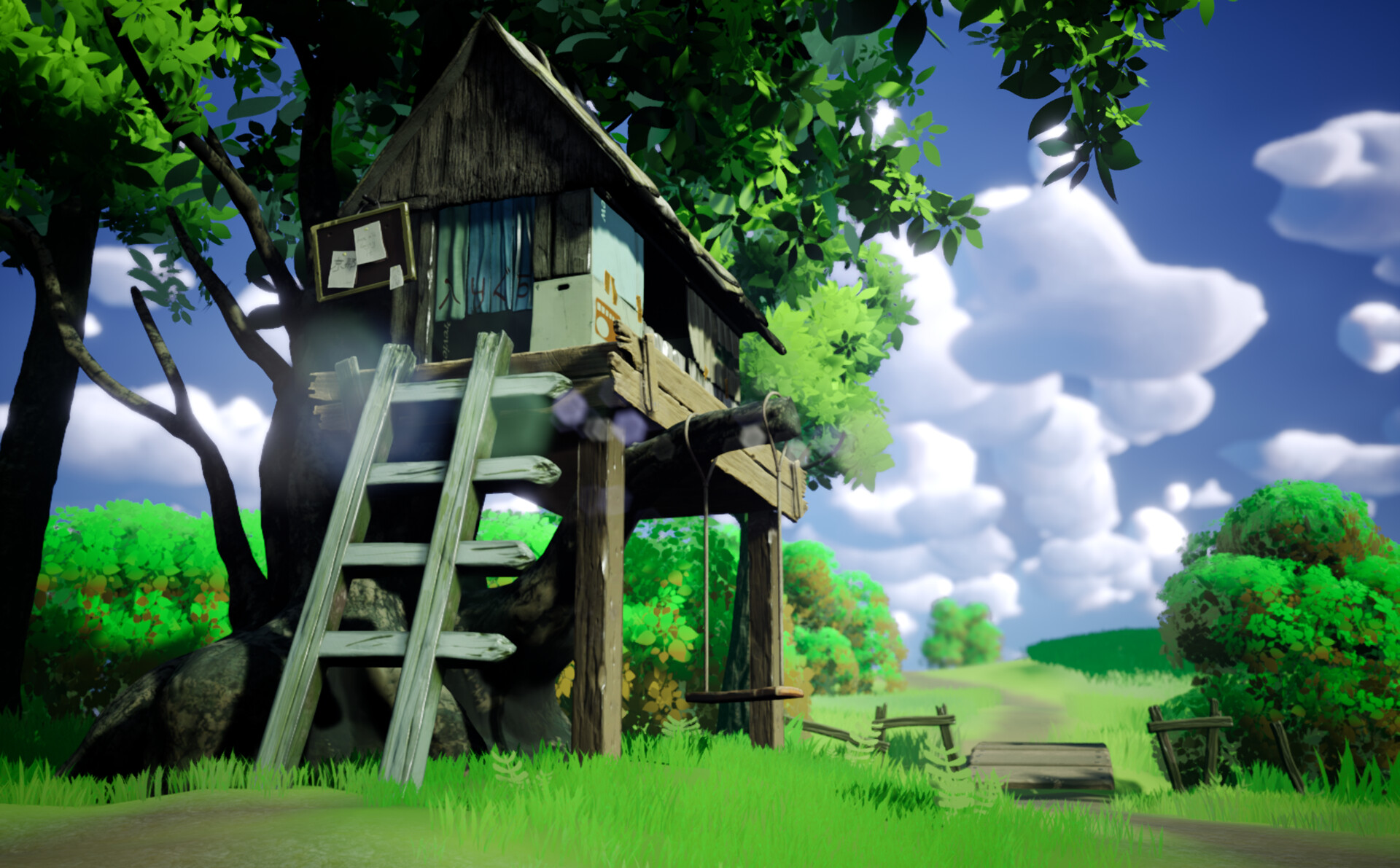 ArtStation - Tree Hut