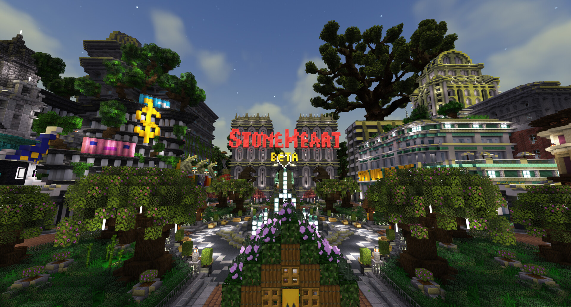 ArtStation - StoneHeart Minecraft Server (My Builds)