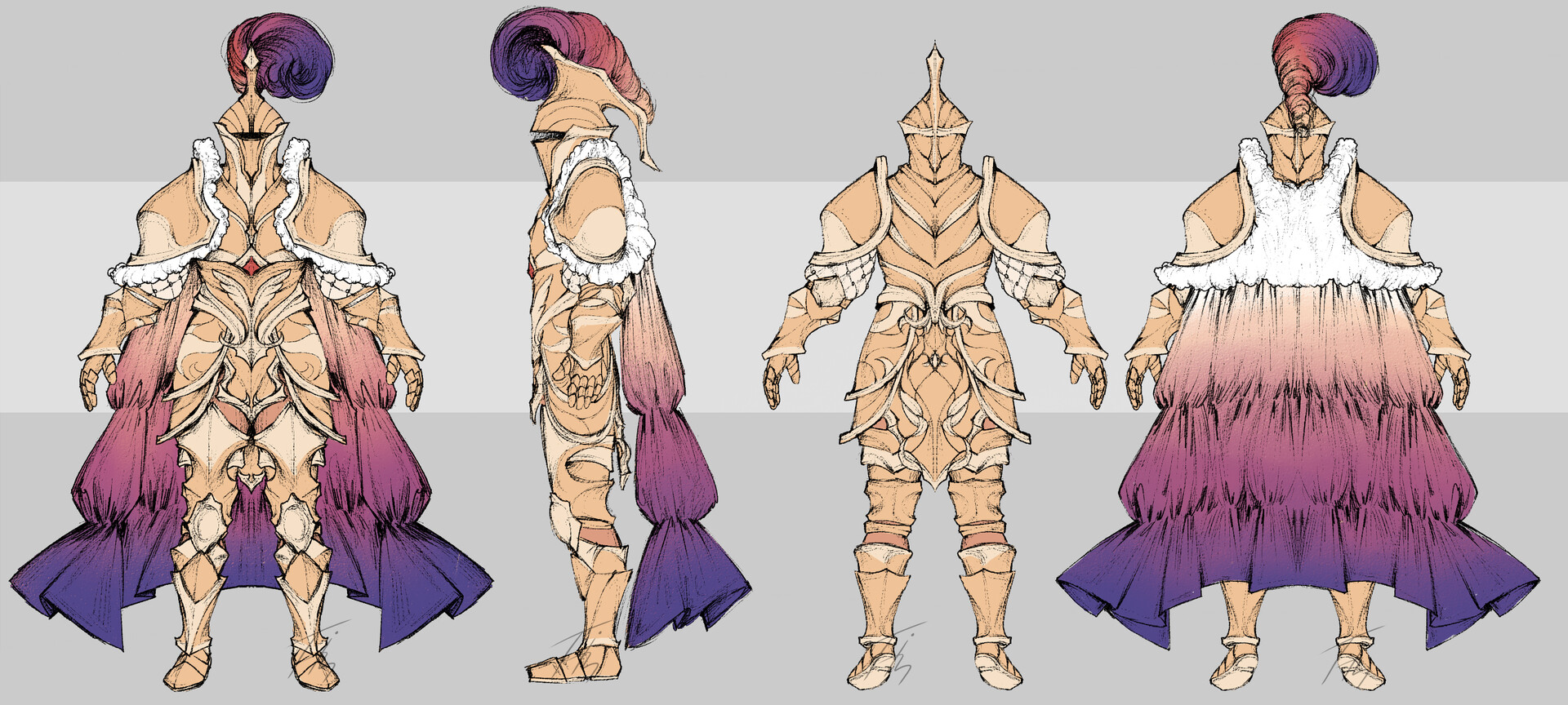 ArtStation - Golden Armor - Concept Art