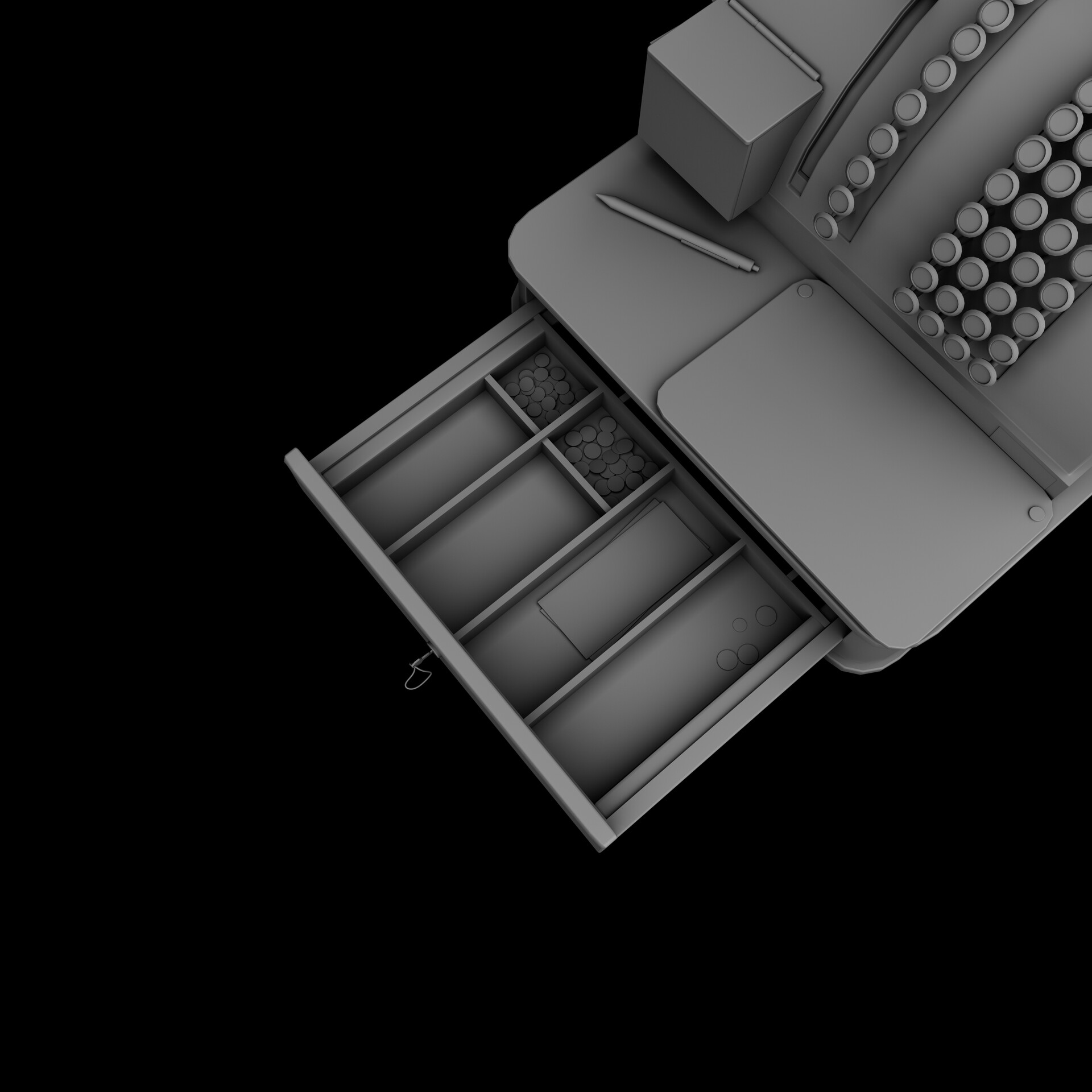 ArtStation - Cashier machine