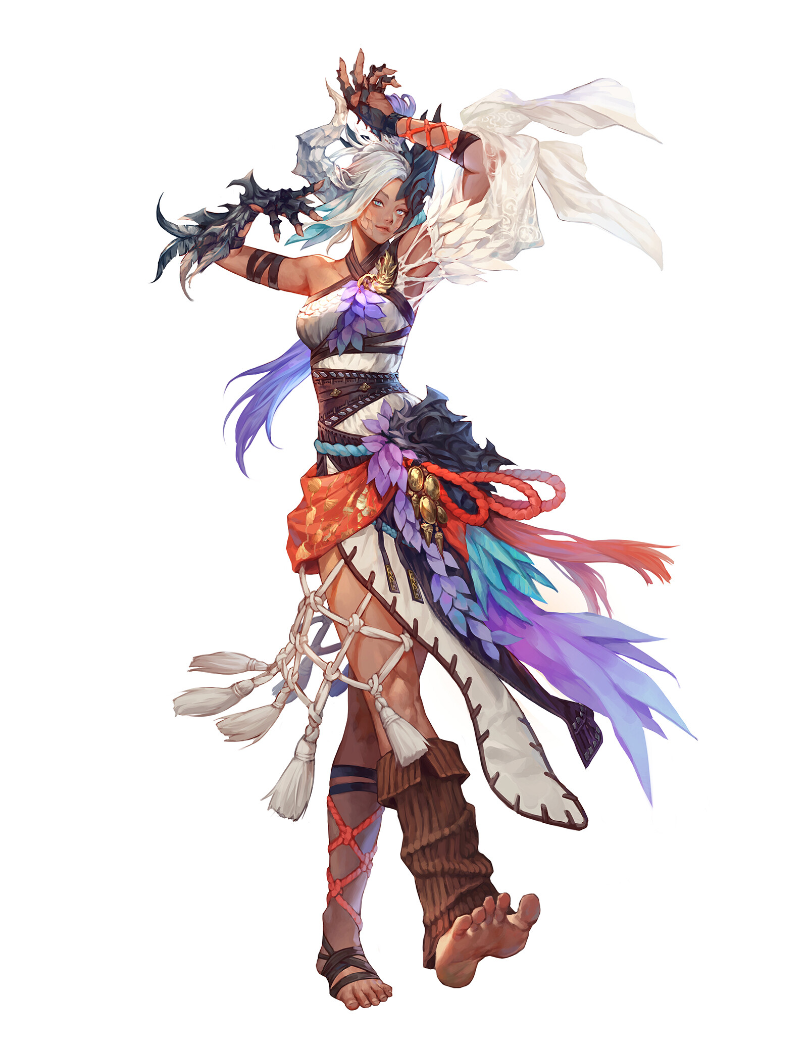 ArtStation - Half dragon