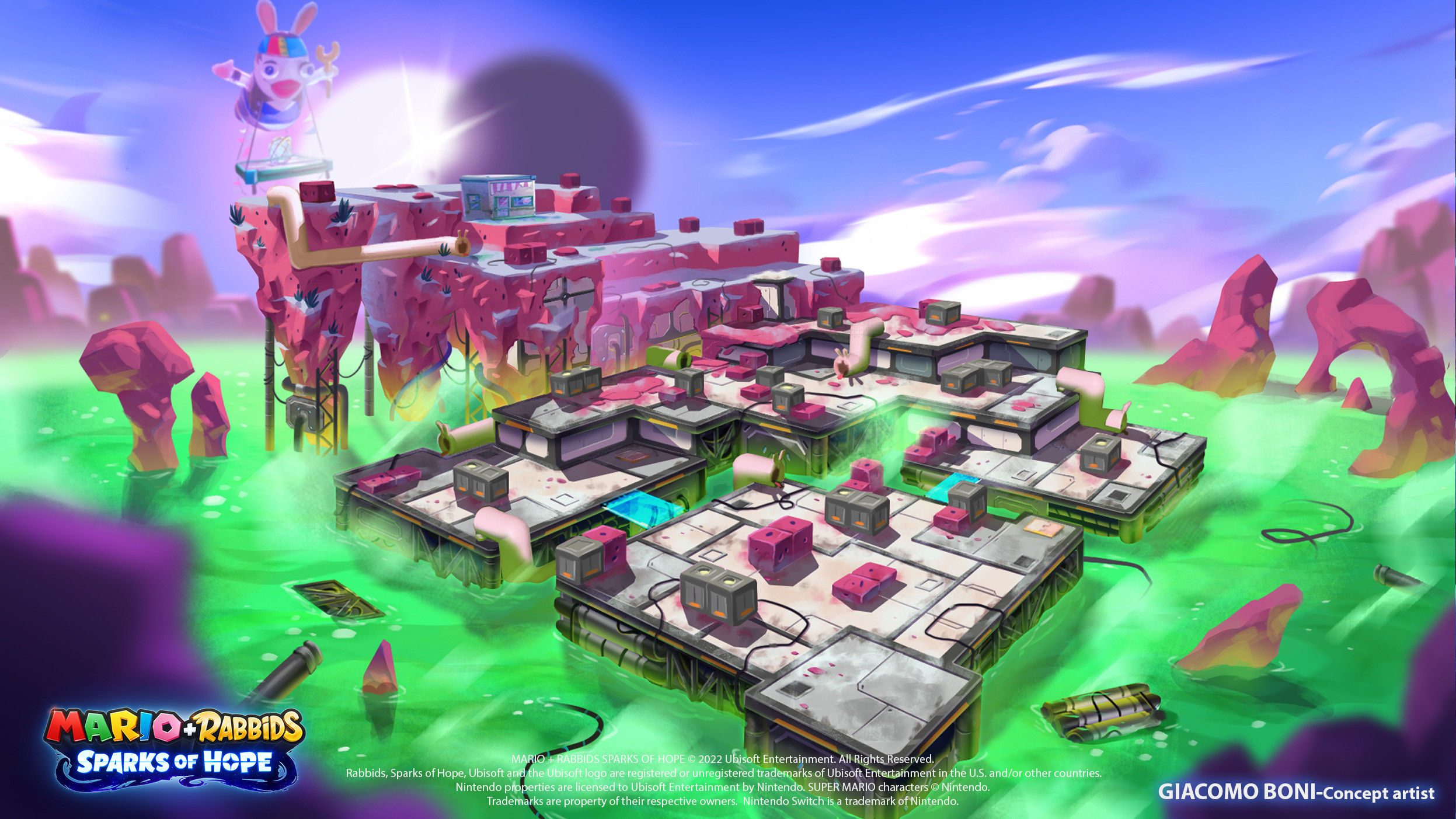 Giacomo Boni - Mario+Rabbids Sparks of Hope - Barrendale Mesa