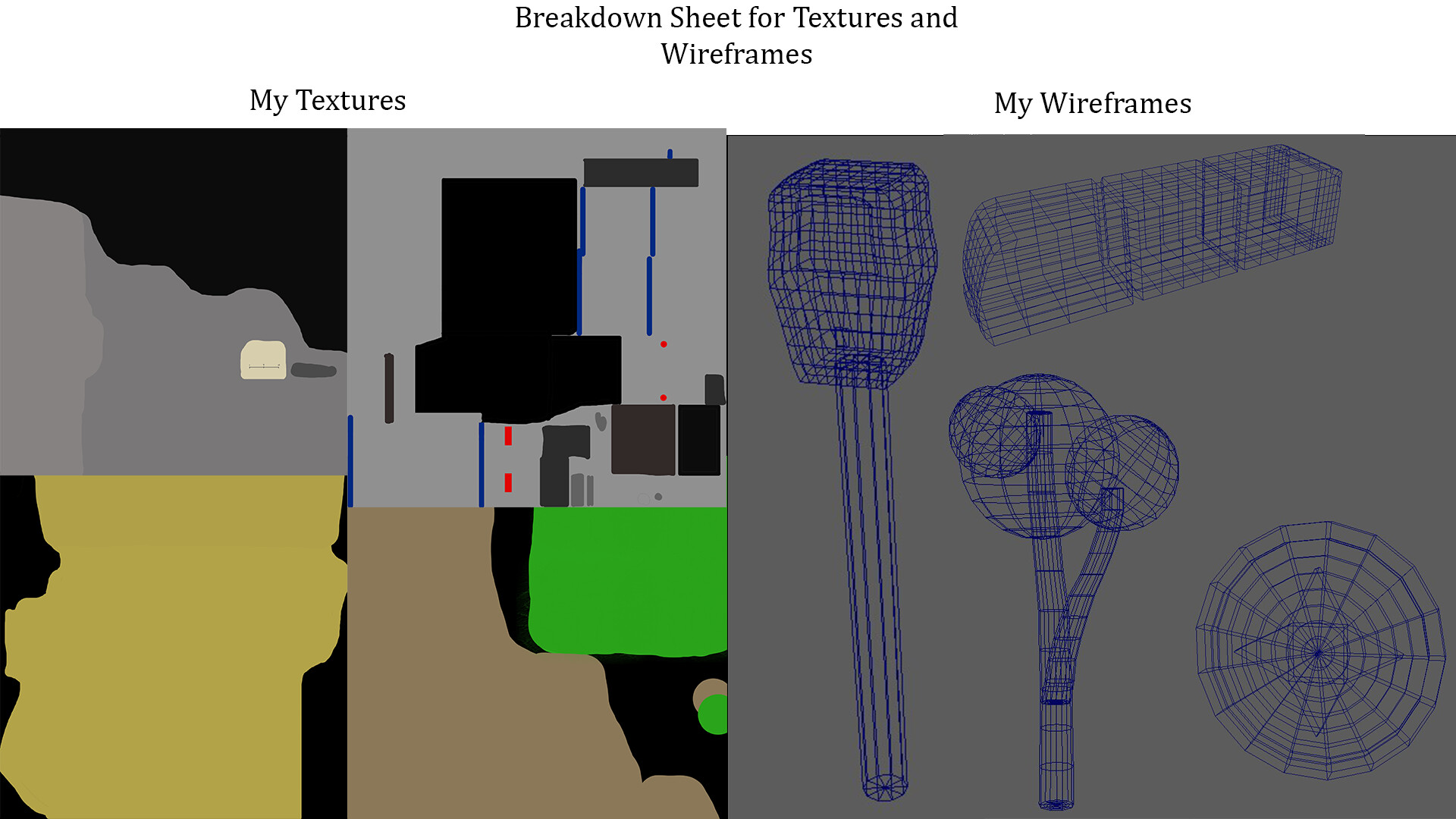 ArtStation - Breakdown Sheet