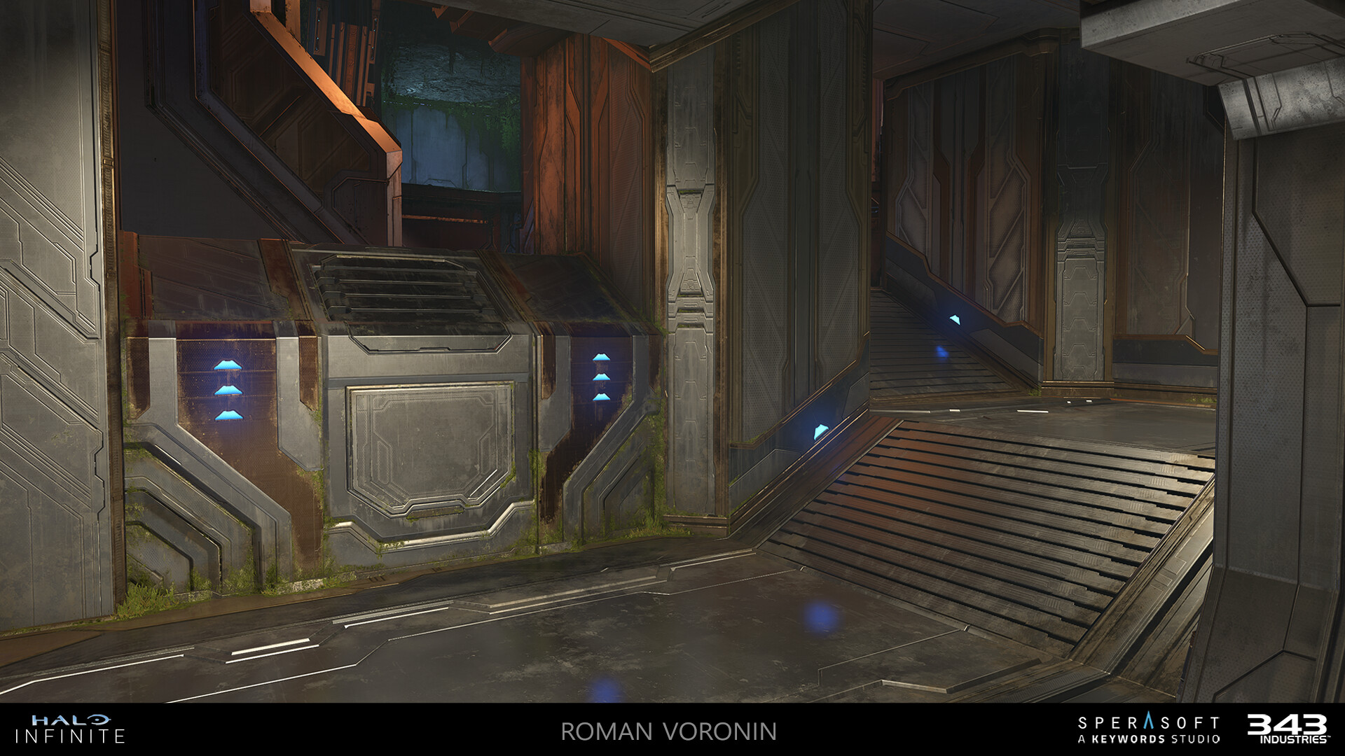 Roma Voronin - Halo Infinite - "Catalyst" map lighting