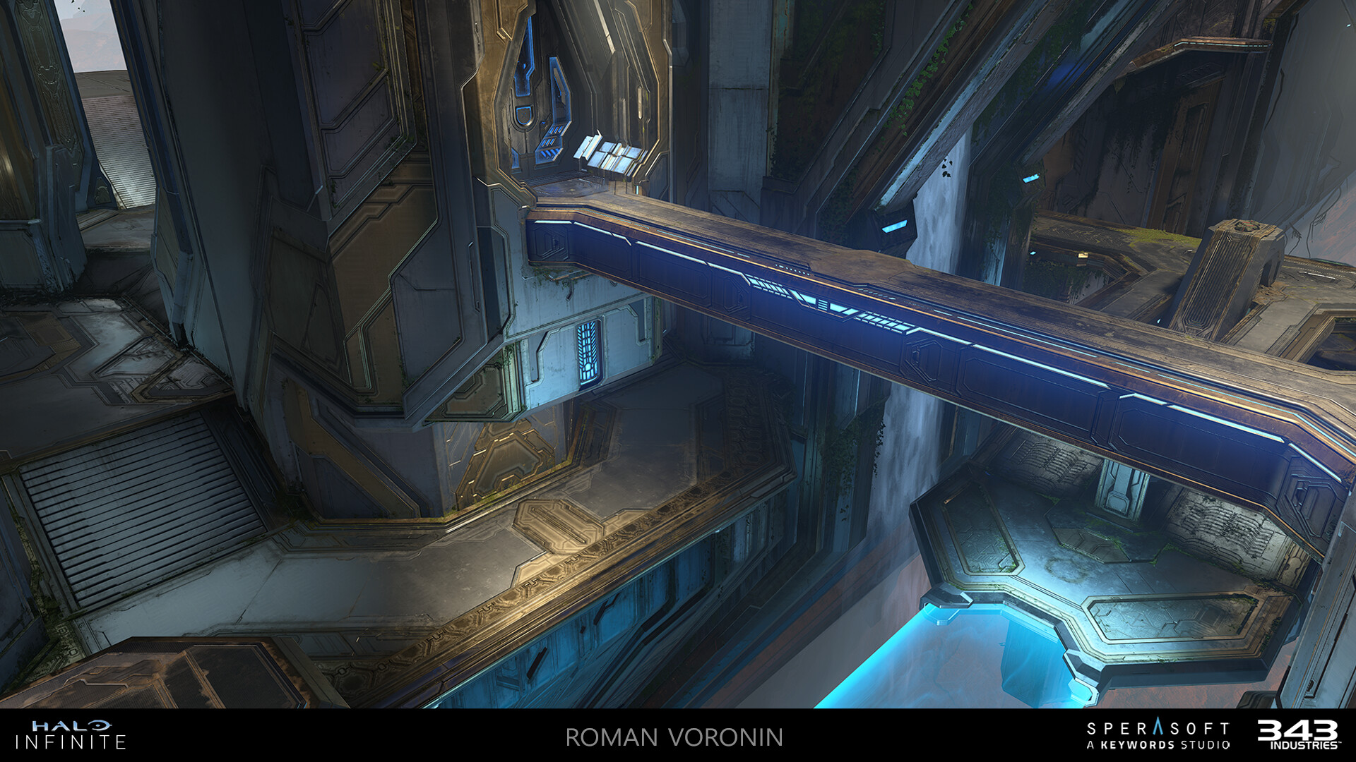 Roma Voronin - Halo Infinite - "Catalyst" map lighting