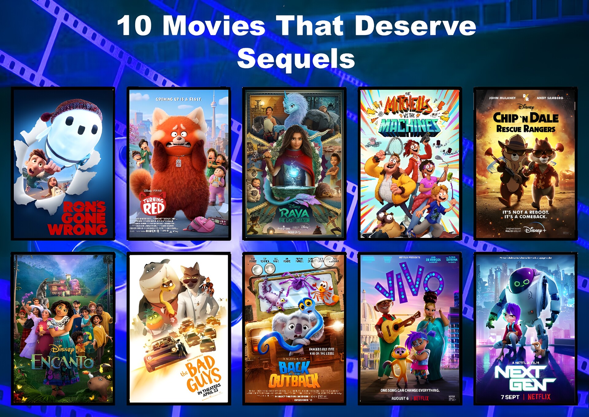 ArtStation - 10 Movies That Deserve Sequels (My Version)