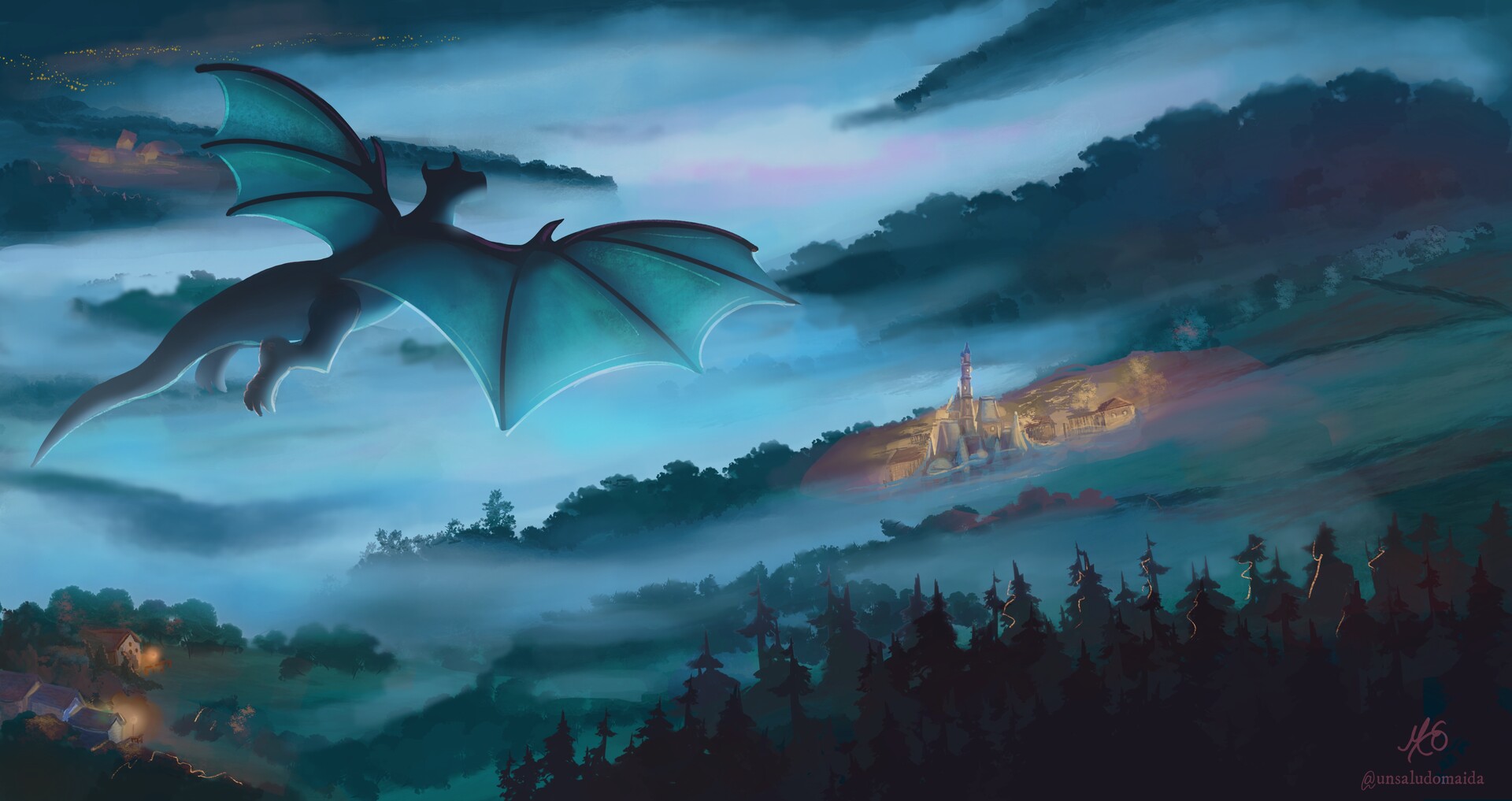 ArtStation - dragon's flight