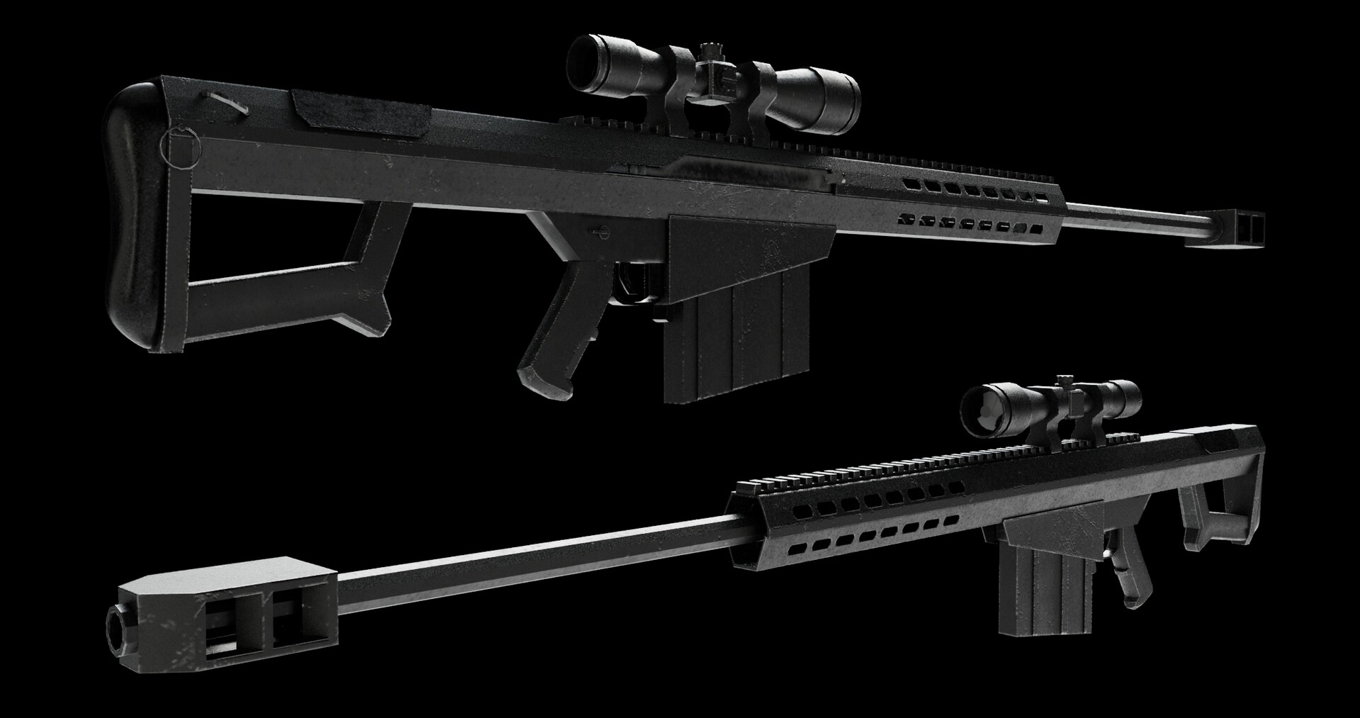 ArtStation - Barrett M82A1
