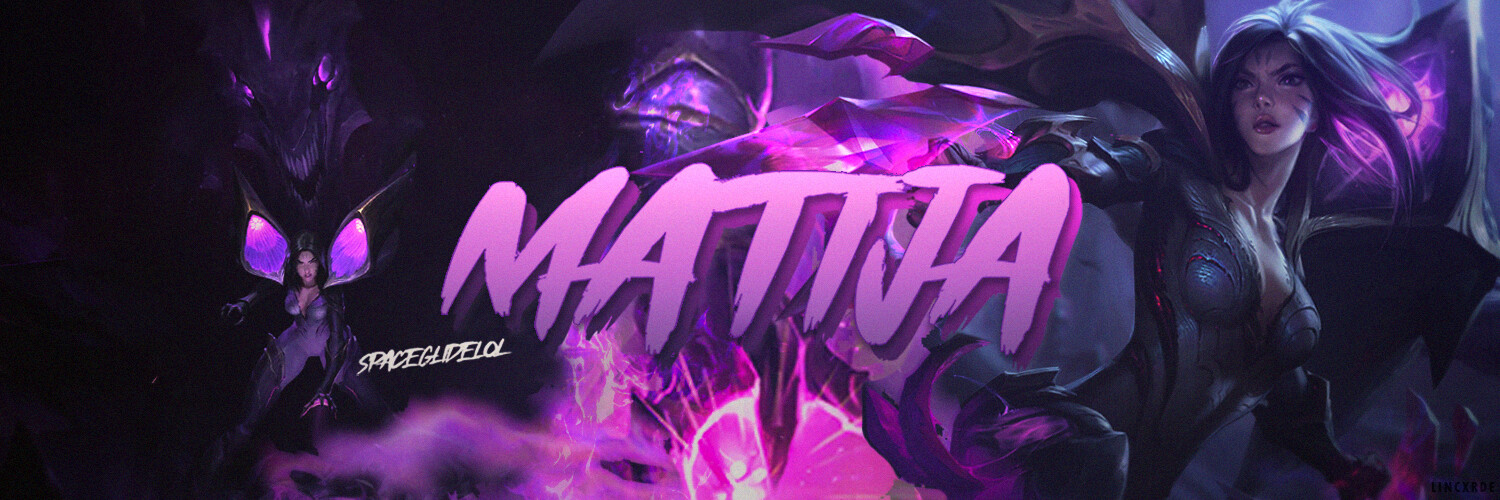 ArtStation - Kai'sa LoL - Social media banner and Twitch background