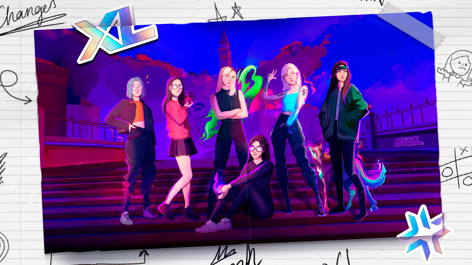 ArtStation - XL Valorant Game Changers Roster Announcement
