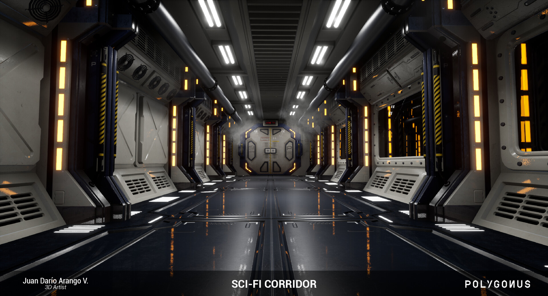 Juan Darío Arango V. - Sci-Fi Corridor - UE4