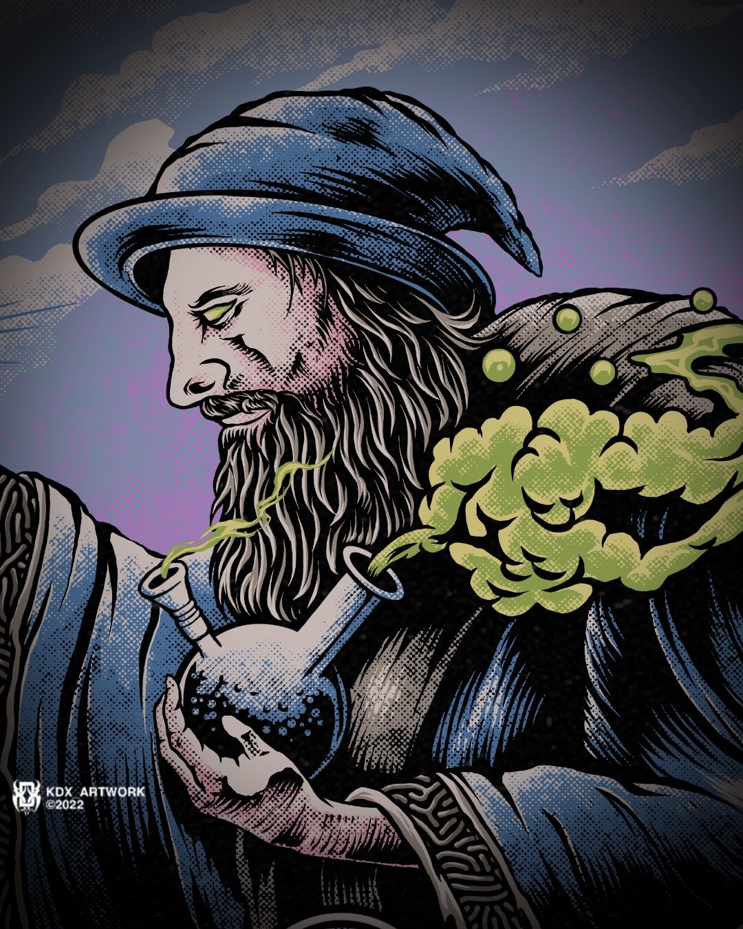 ArtStation - The weed wizard