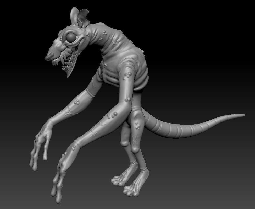 Georgia Murray - Musophobia Rat Monster