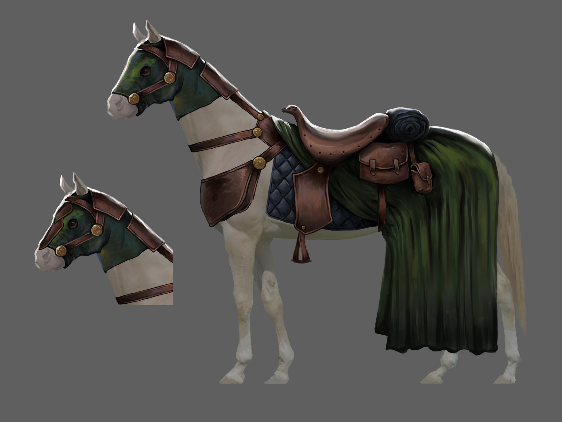 ArtStation - Horse Concepts