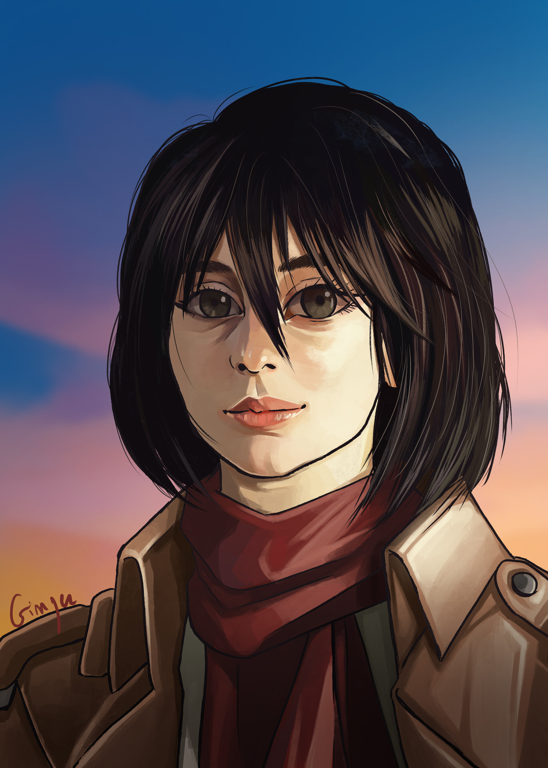 ArtStation - Mikasa