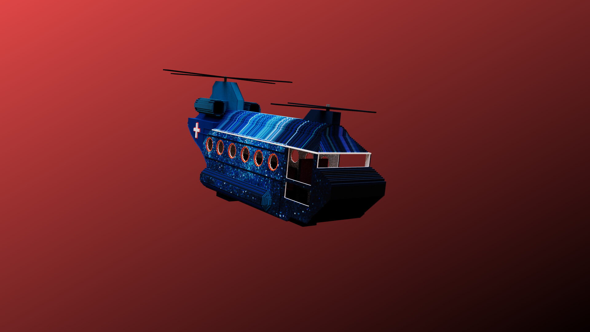 ArtStation - Galaxy rescue helicopter