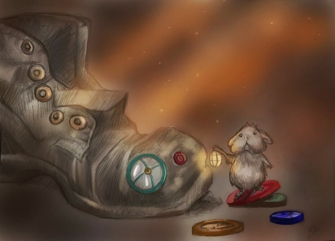 ArtStation - The Magic Shoe Home & Mister Mouse