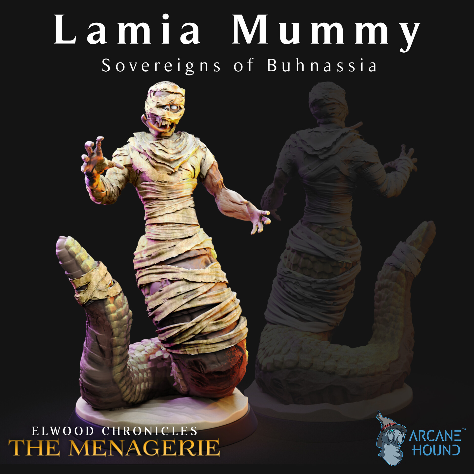 ArtStation - Arcane Hound - Lamia Mummy