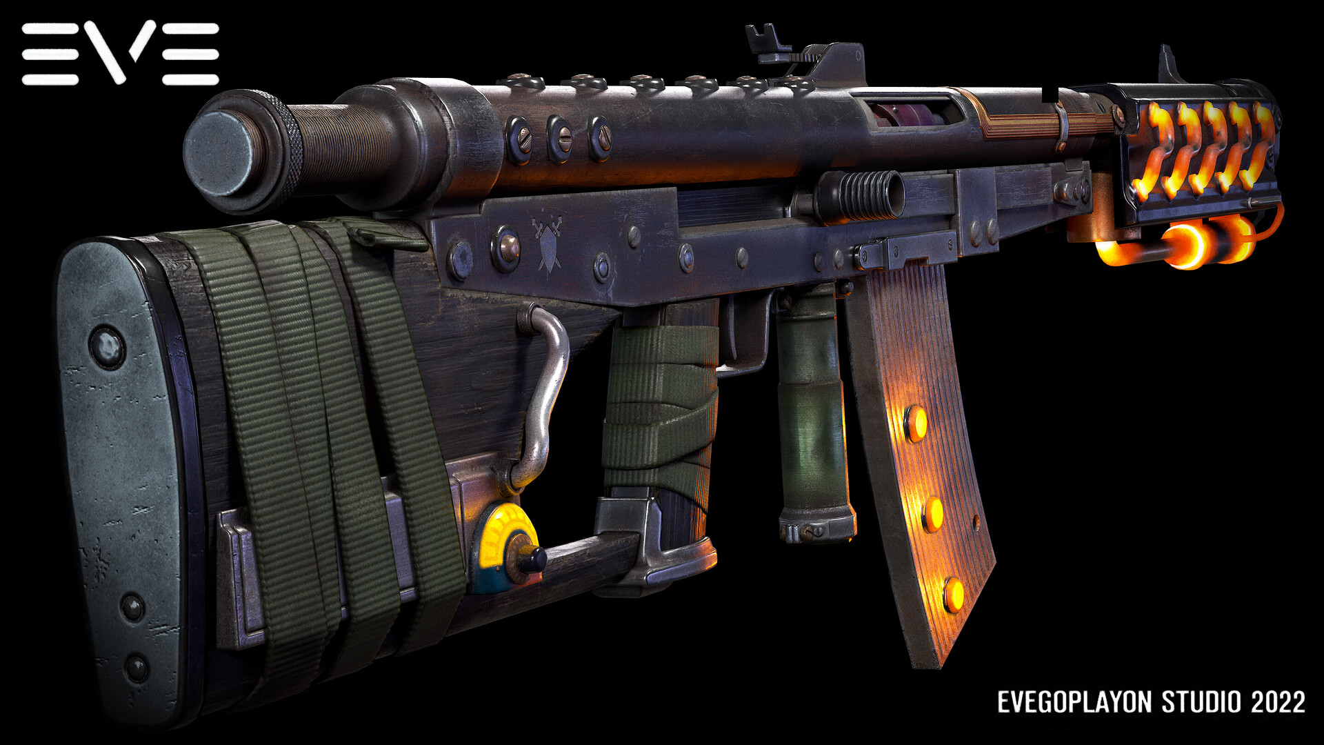 EVEGOPLAYON - Chauchat "Guerillero" - Alternative WW2 Weapon