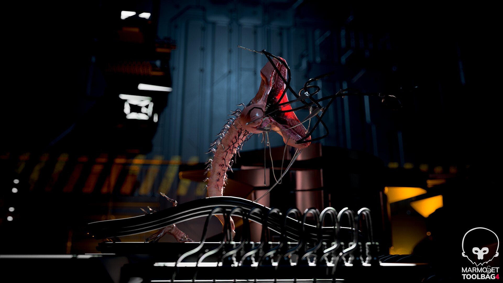 ArtStation - Alien Worm