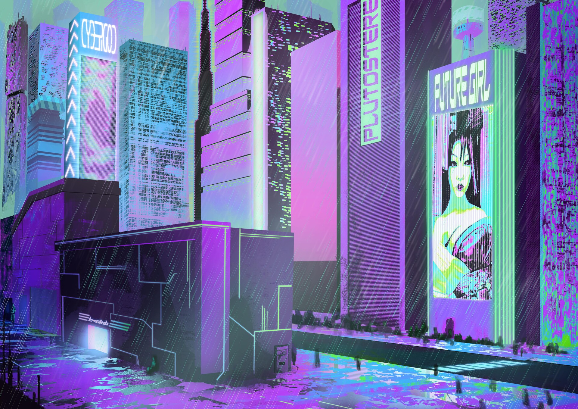 ArtStation - NEON city