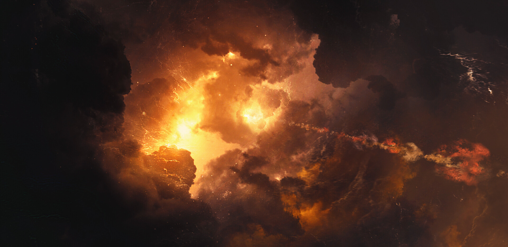 ArtStation - Early Sun Formation, "Our Universe", BBC / Netflix