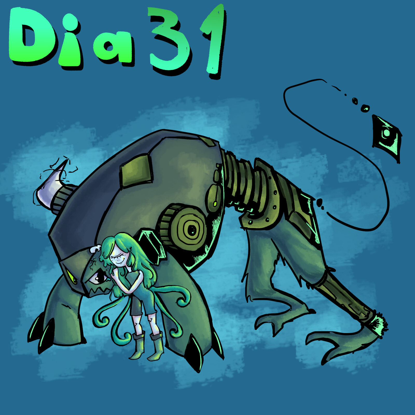 ArtStation - Monster duo