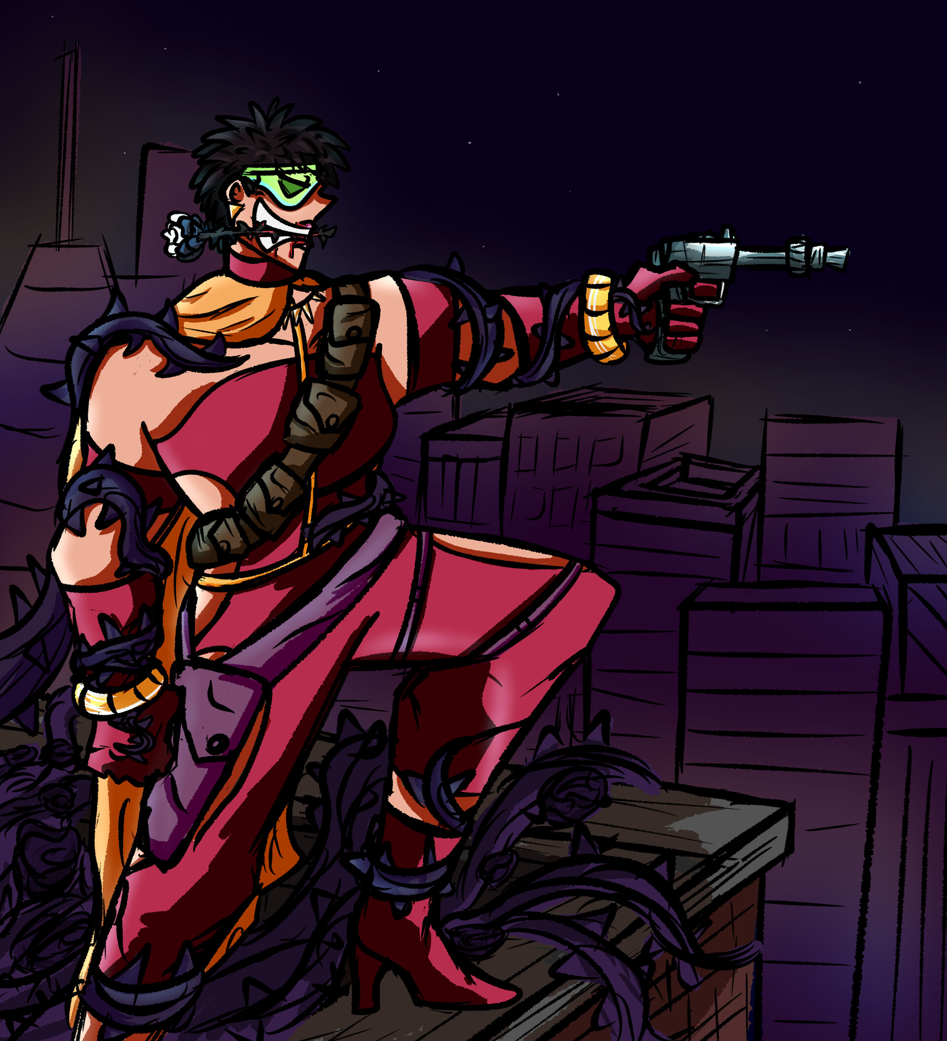 ArtStation - BLACKTHORN!