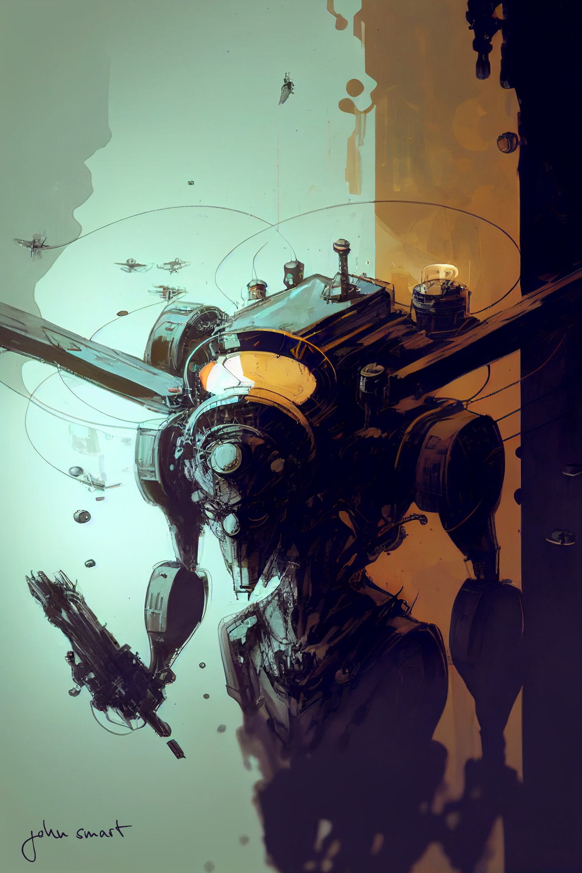 ArtStation - one of a hundred millions, john smart, midjourney_ai 2022
