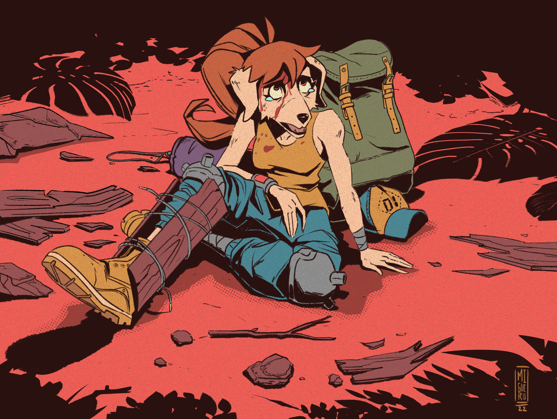 ArtStation - Dog Adventurer- CDC November 2022