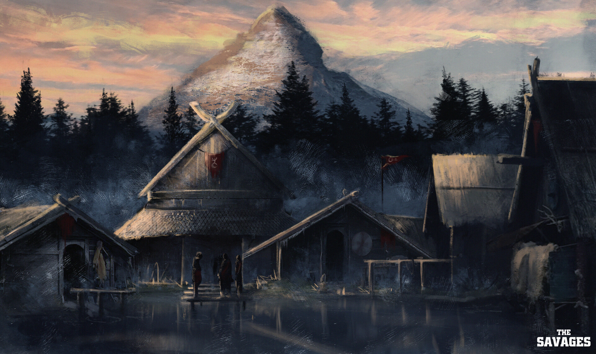 ArtStation - Barbarian's Settlement