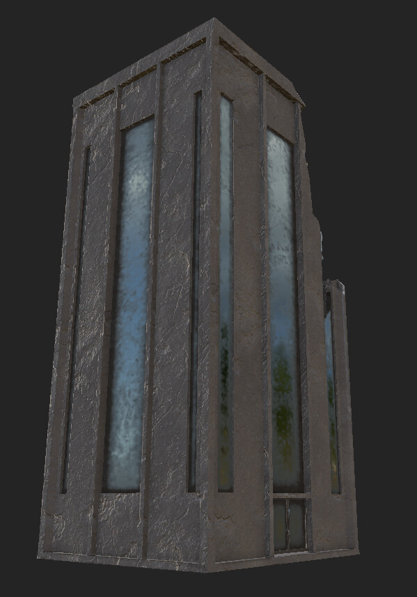 ArtStation - broken building