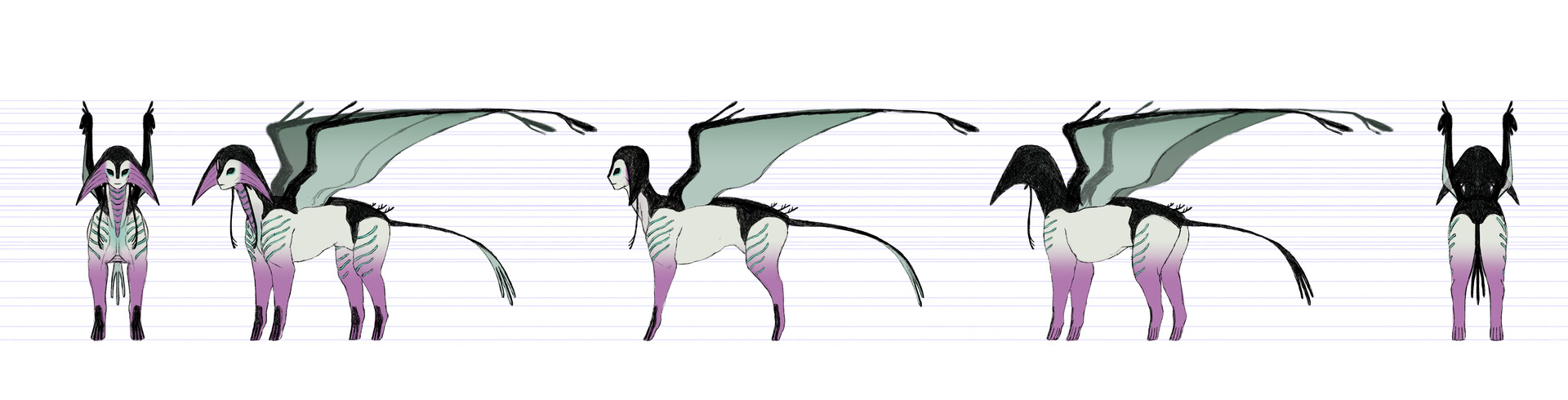 David Campos - Alien Sphinx, Speculative Evolution