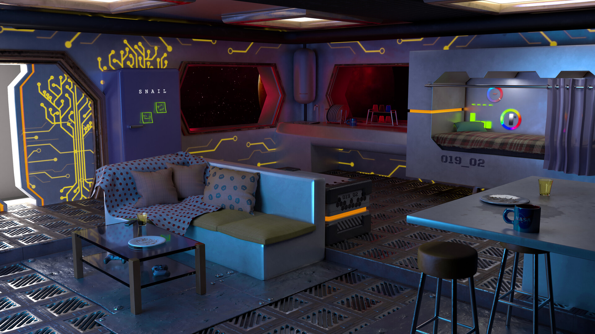 ArtStation - SPACE ROOM