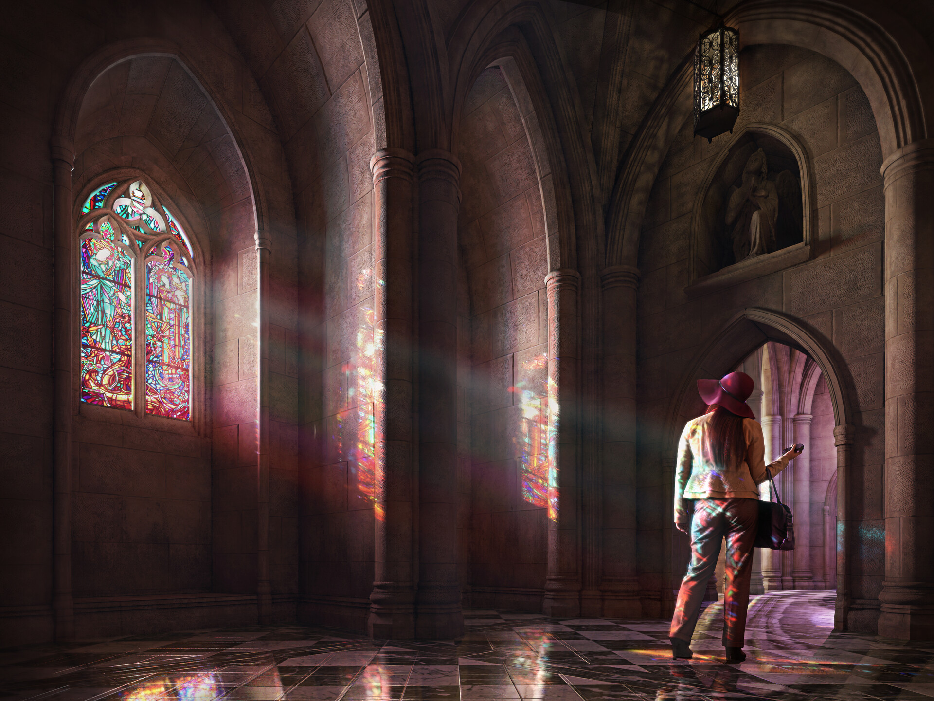 ArtStation - Gothic Stained Glass