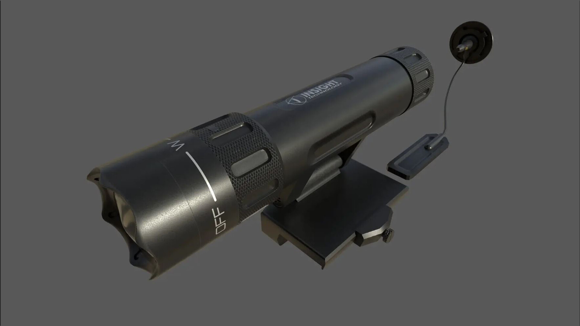 ArtStation - Weapon attachment 3d models.